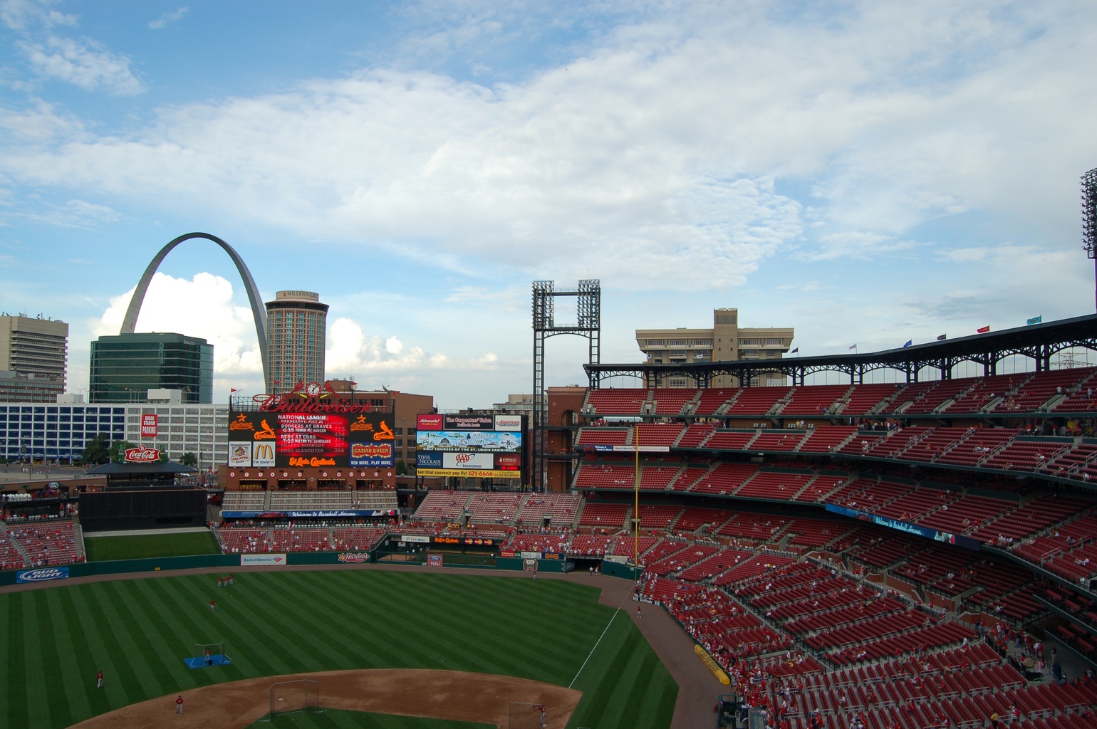 Cardinals Game at Busch Stadium