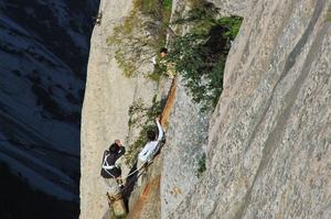 Cliff Side Plank Path of Mount Hua (Huashan)