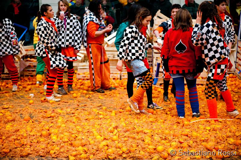 Ivrea Carnevale (Battle of the Oranges)