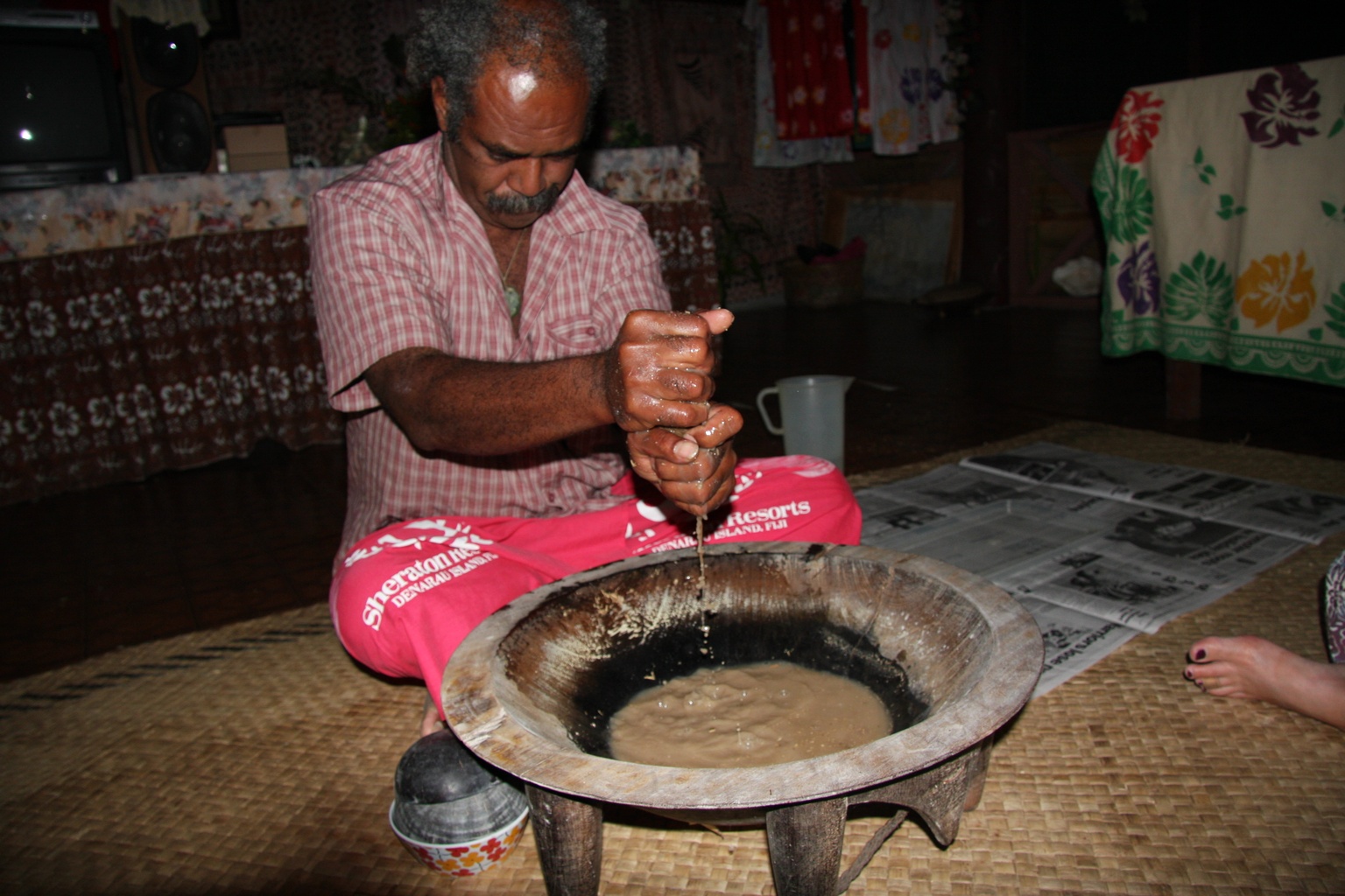 Kava Ceremony in the Pacific Islands