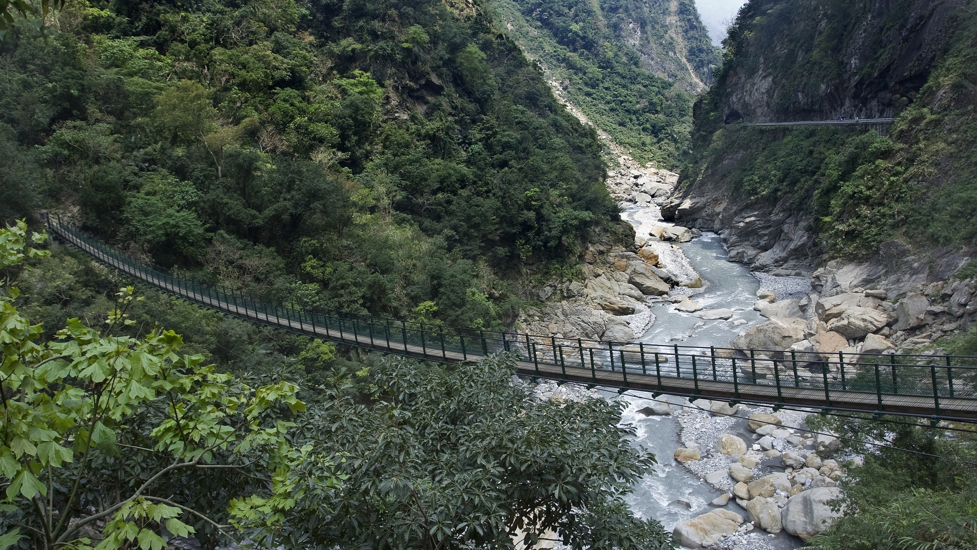 Taroko National Park Suspension Bridge