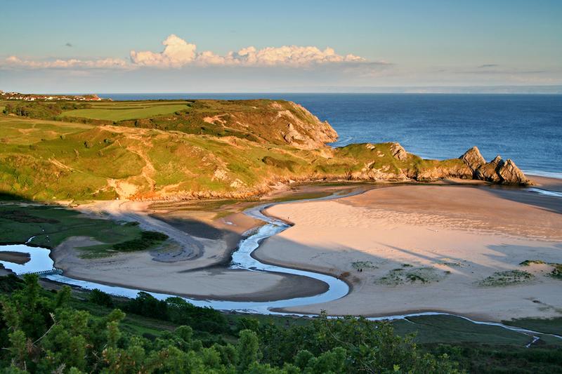 Three Cliffs Bay