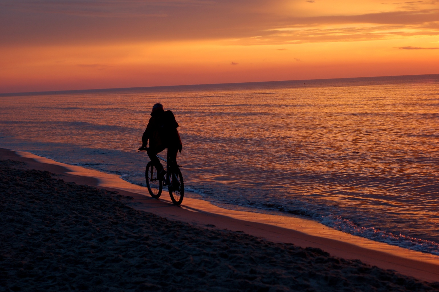 Beach Cruiser Bike on a Beach