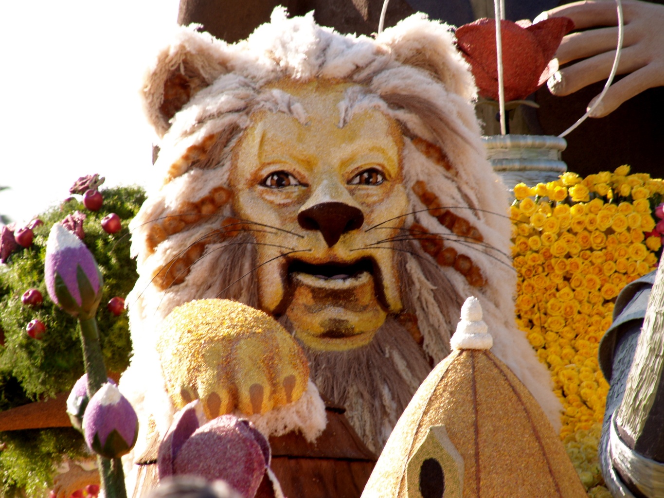 Rose Parade Floats Up Close