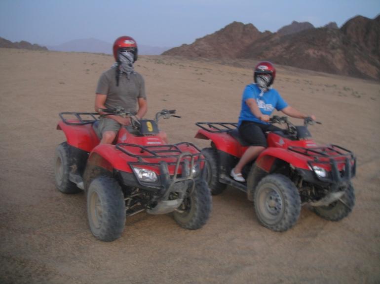 Quad Biking in the Egyptian Desert from Sharm el Sheikh