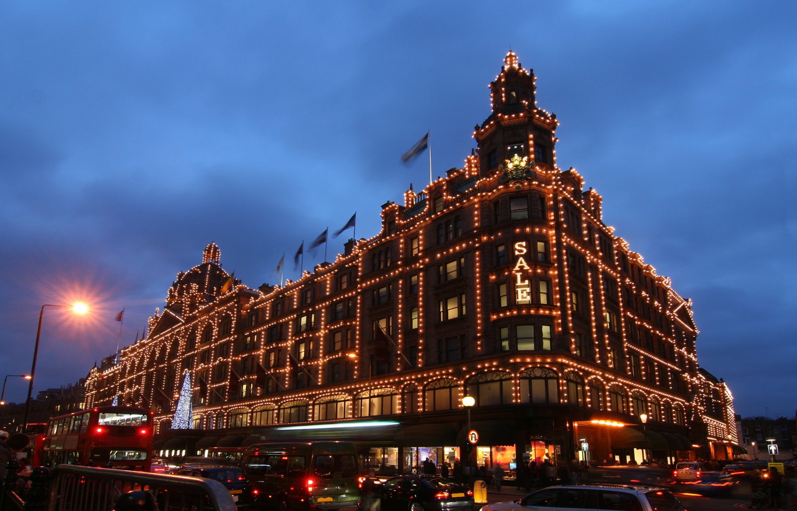 Shopping at Harrods