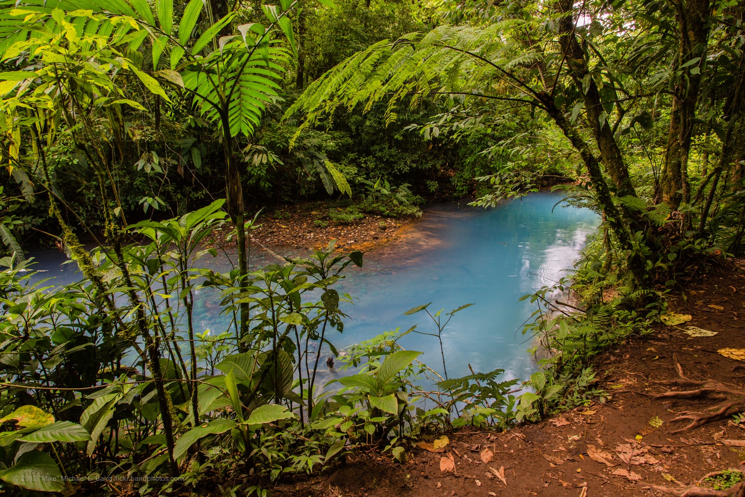 Rio Celeste (Light Blue River)