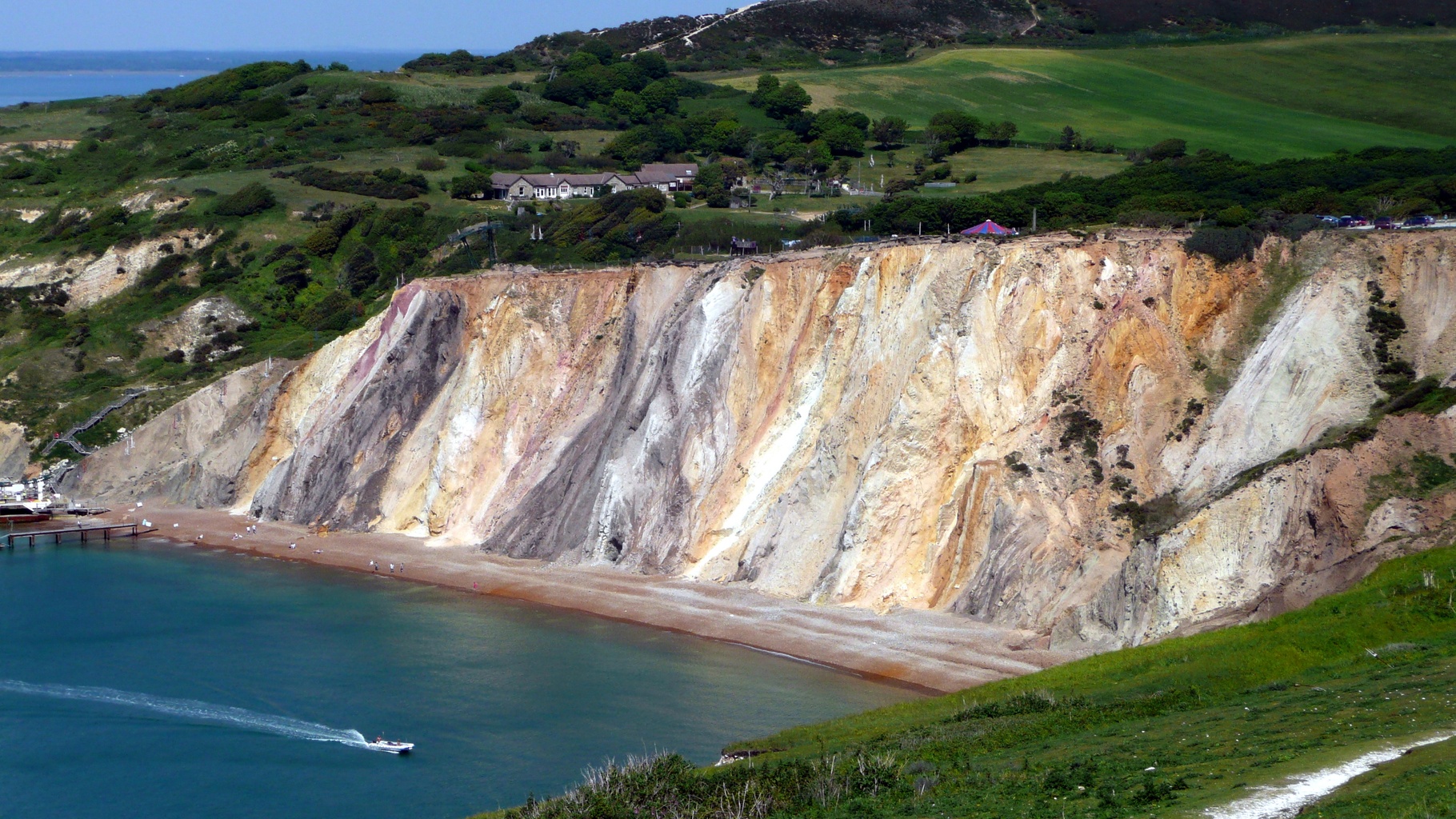 Alum Bay Cliffs