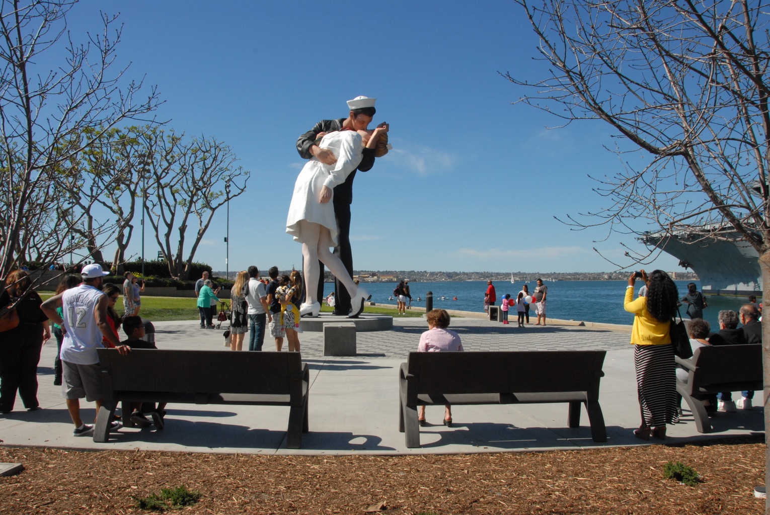 Unconditional Surrender Sculpture