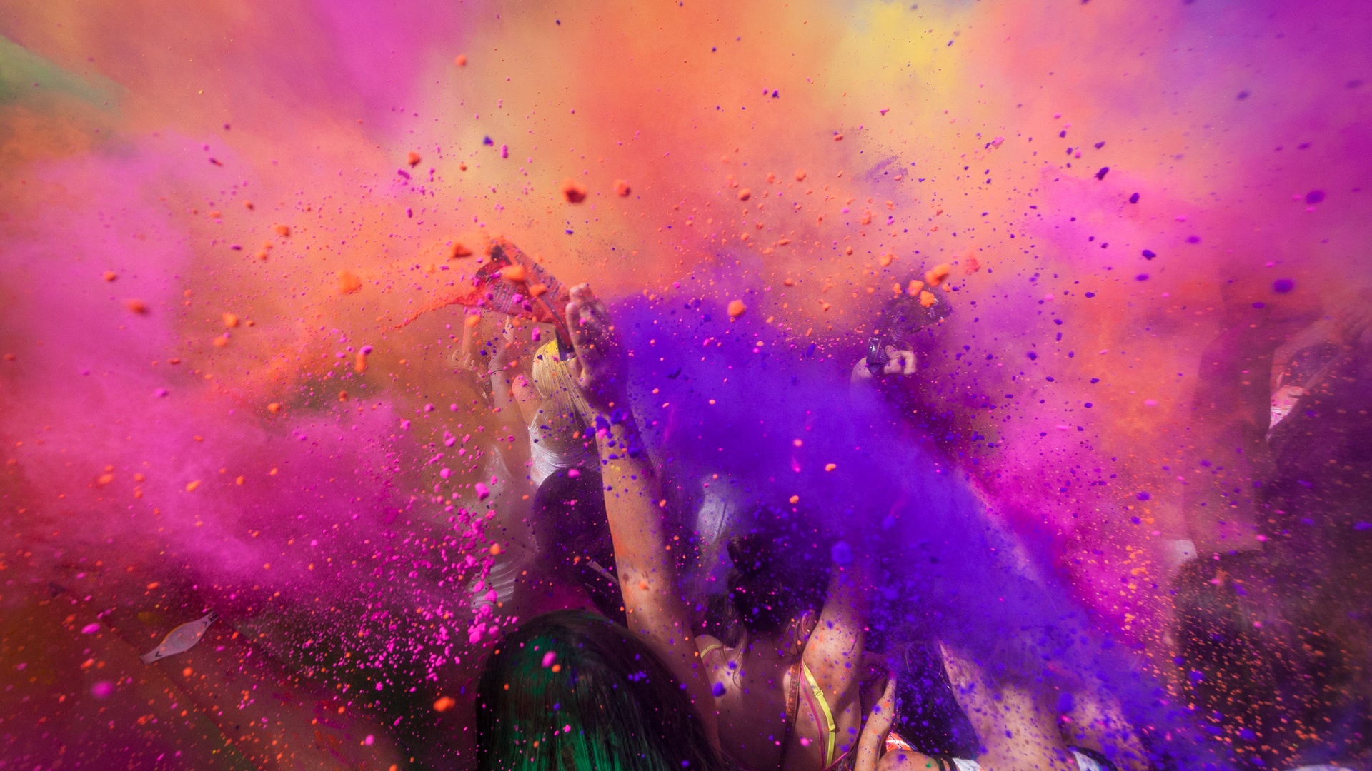 Holi (Color Throwing) Festivals in India