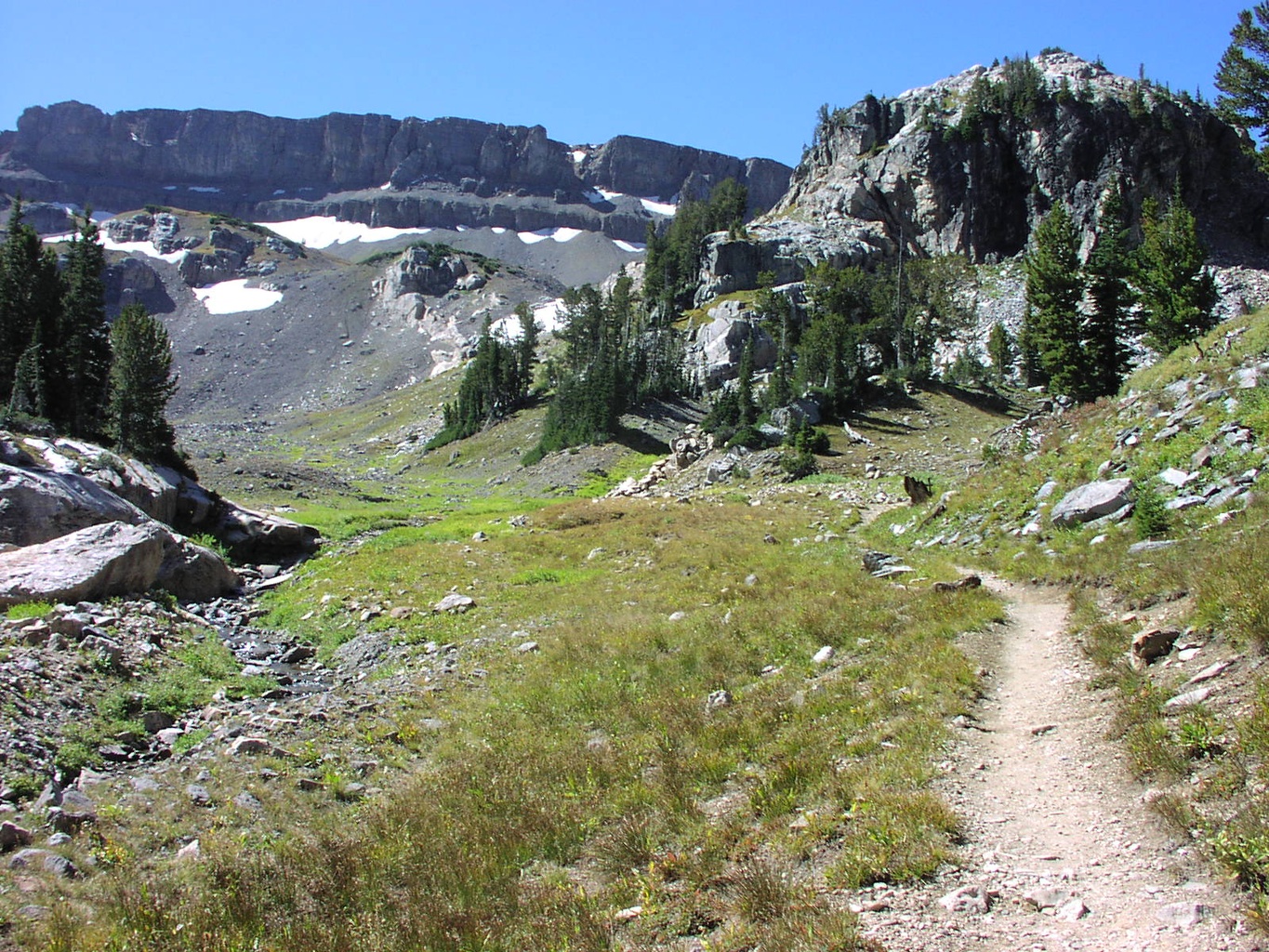 South Fork Cascade Canyon Trail