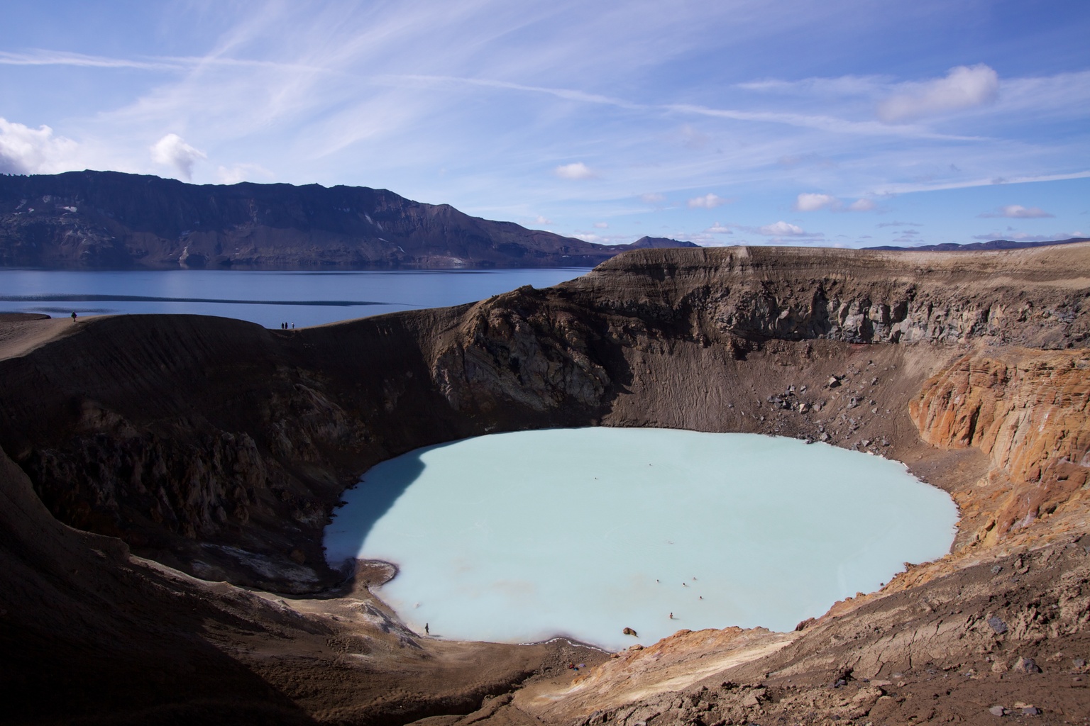 Viti Lake (Askja Caldera) & Öskjuvatn Lake