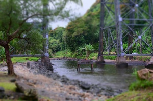 Steel Trestle Bridges along Hamakua Coast