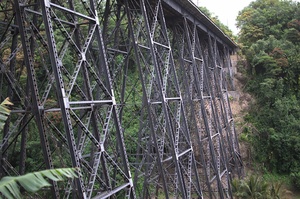 Steel Trestle Bridges along Hamakua Coast
