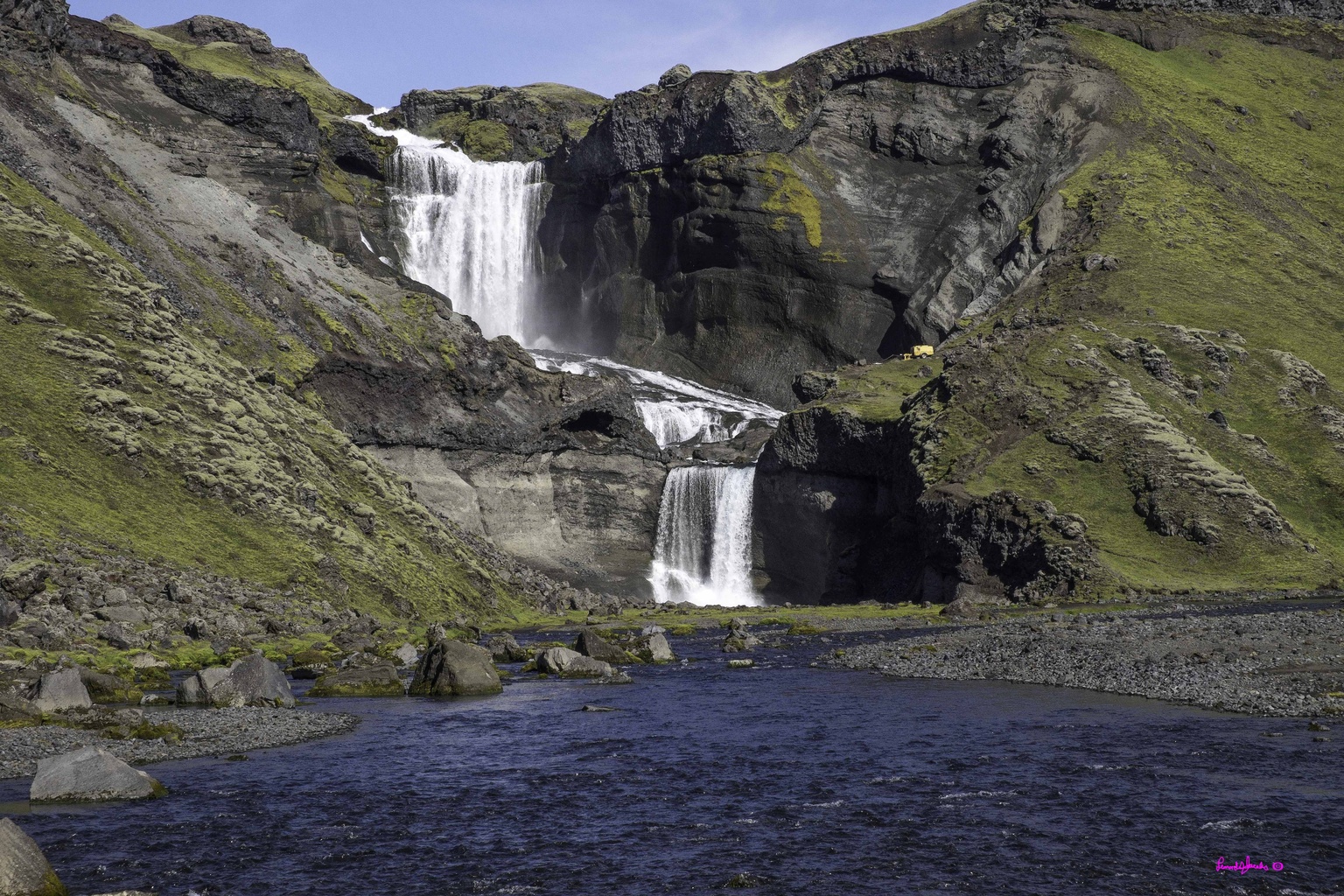 Ófærufoss Waterfall