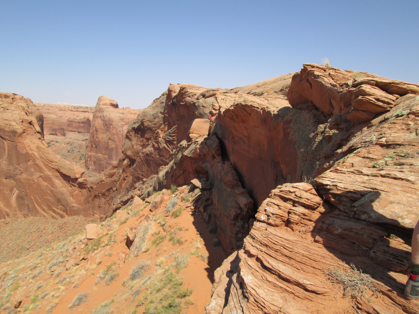 Fortymile Ridge to Crack in the Wall into Coyote Gulch