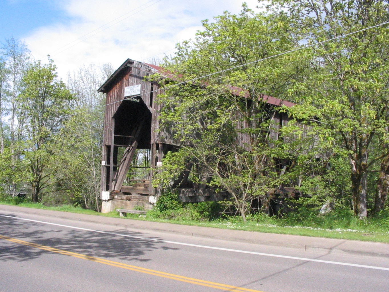 Chambers Covered Covered Railway Bridge