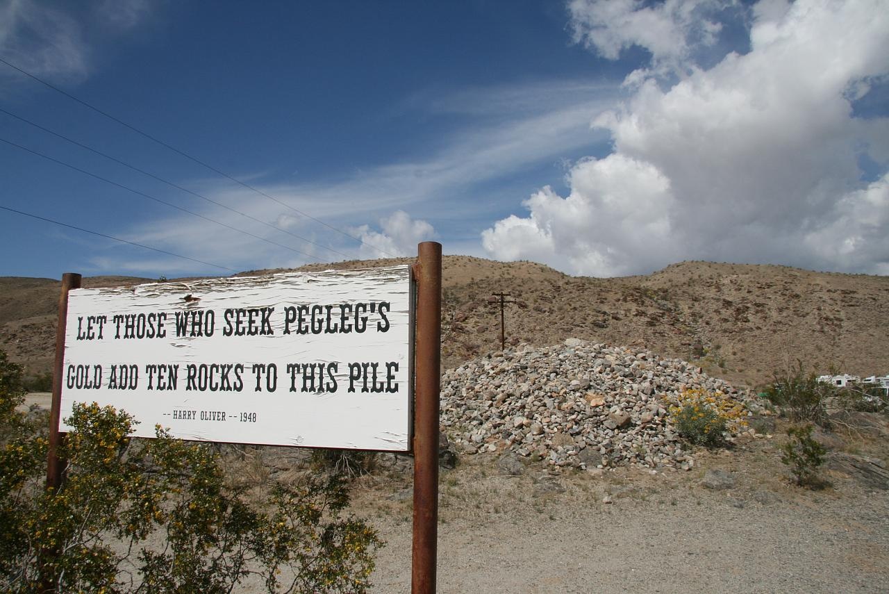Liar Peg Leg Smith Monument