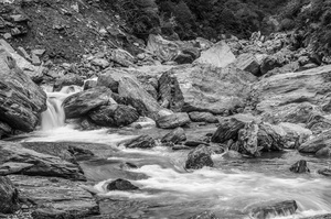 Gates of Haast Waterfall & Bridge