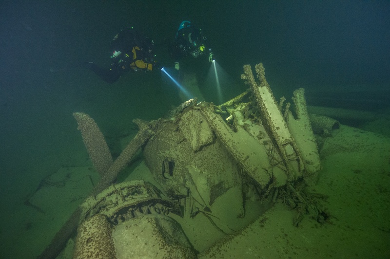 Lake Mead PBY Catalina Airplane Wreck