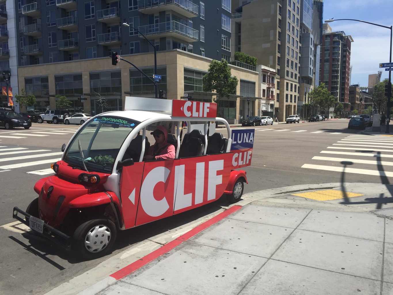 The Free Ride in Downtown San Diego
