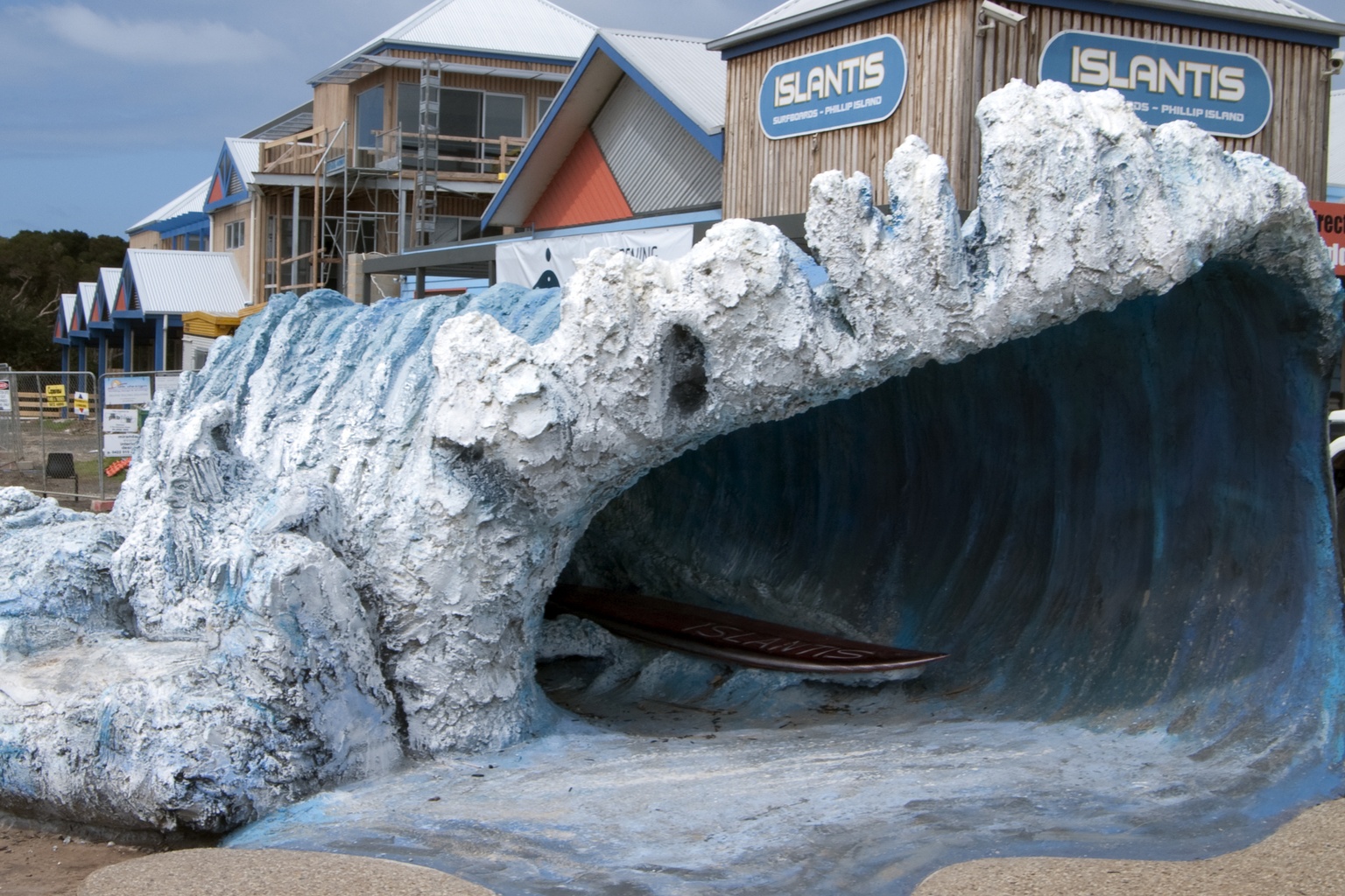 The Big Wave in Newhaven