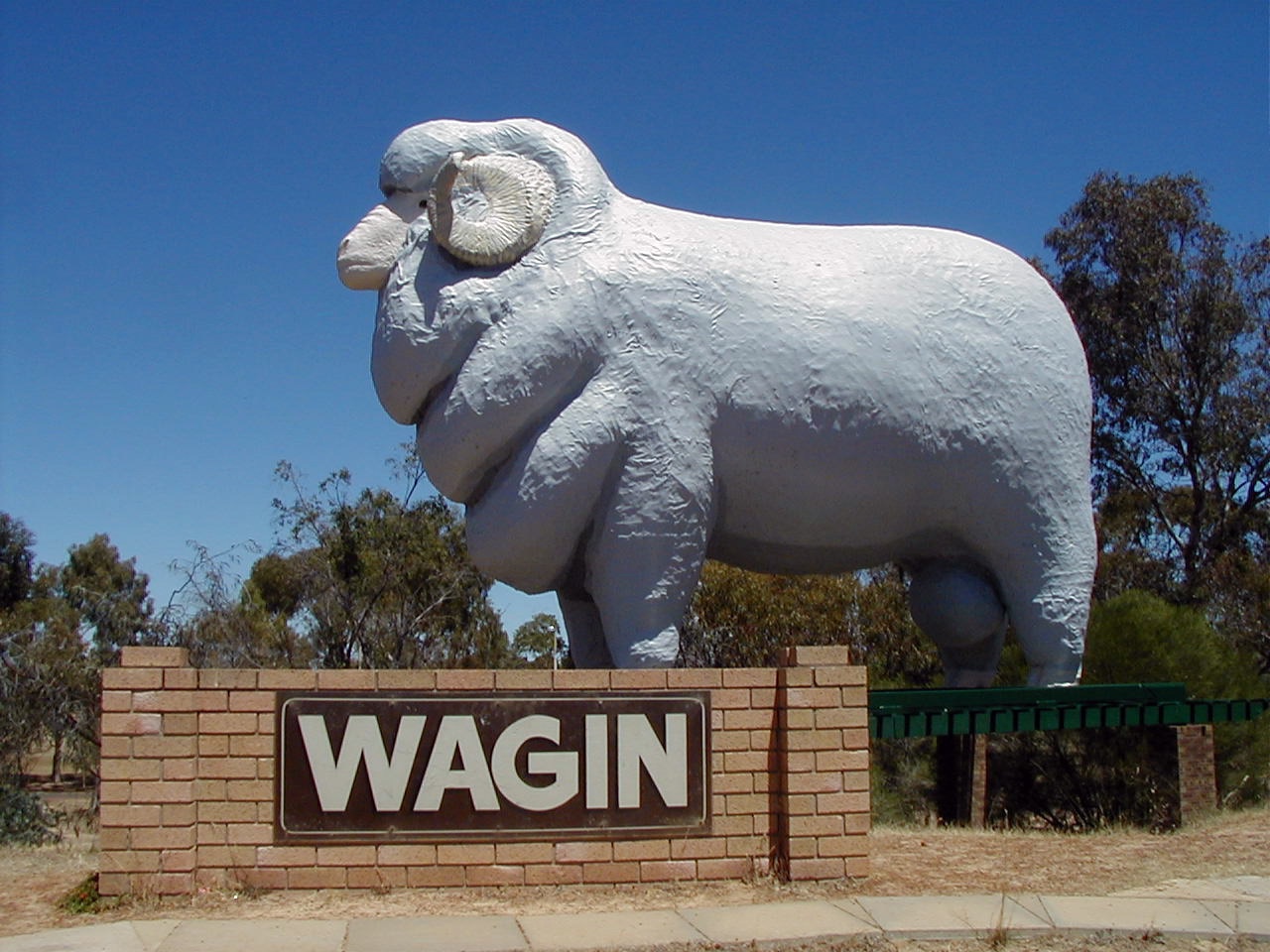 The Giant Ram in Wagin