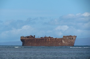 USS YOGN-42 Shipwreck