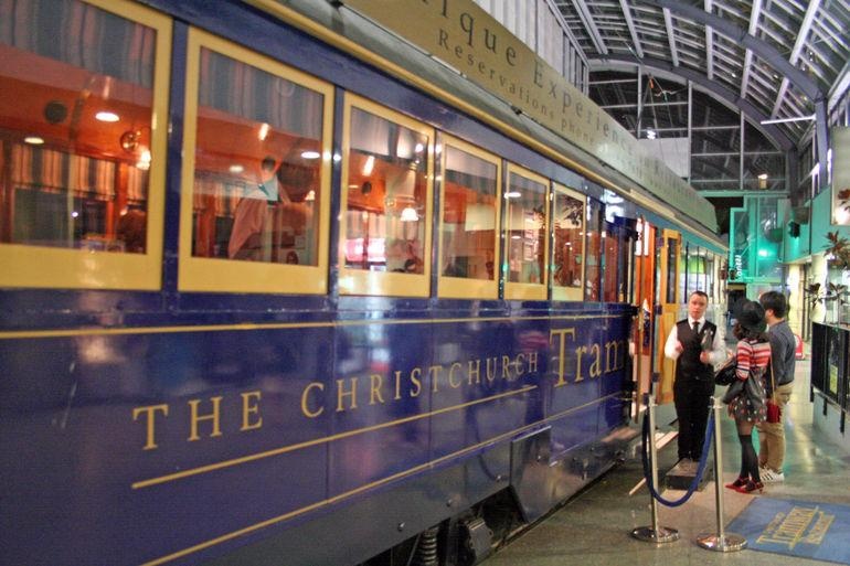 Tramway Restaurant 4 Course Dinner Service through Christchurch