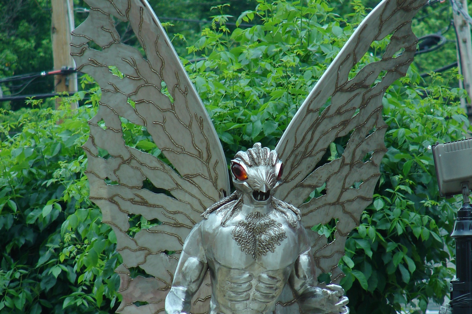 Mothman Statue