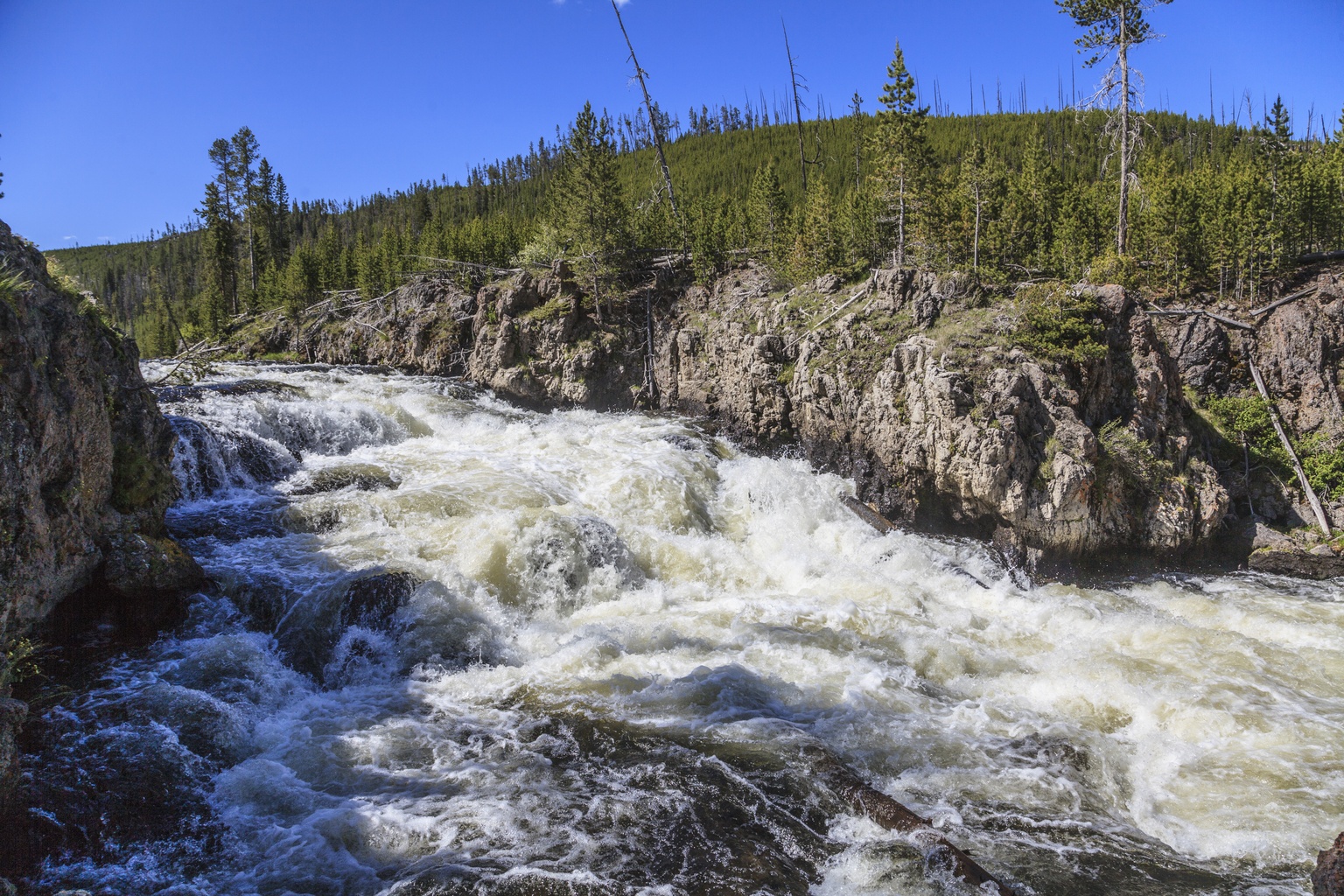Firehole Falls