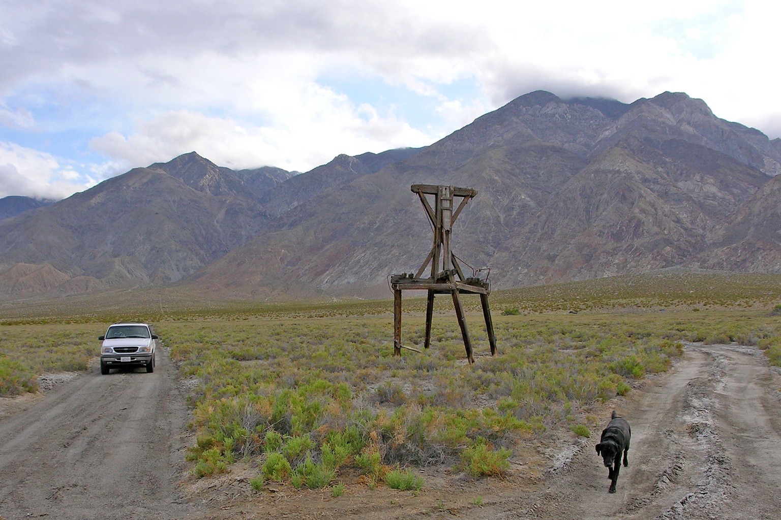 Salt Tram Ruins (Leaning Towers of Salt Lake)
