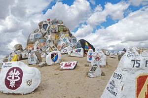 Fort Irwin Rockpile (Painted Rocks)