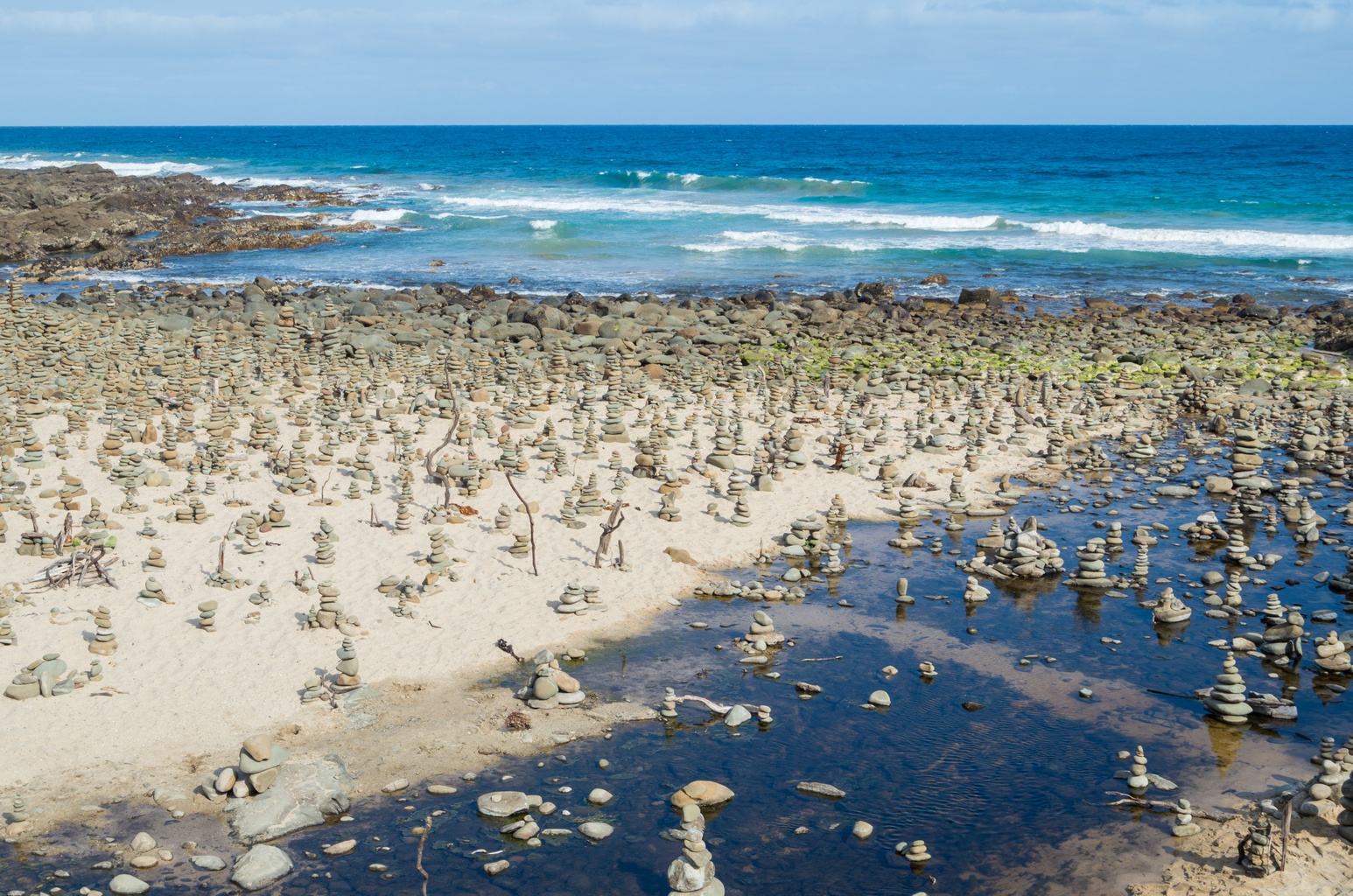 Carisbrook Creek Rock Stacking