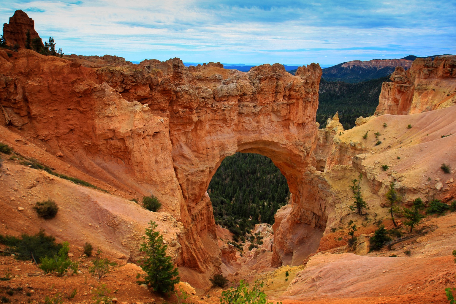 Bryce Natural Bridge Viewpoint