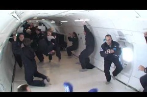 Zero Gravity on a "Vomit Comet" Ride