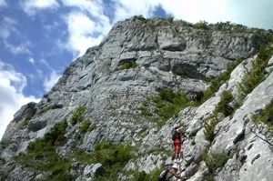 Roche Veyrand via Ferrata