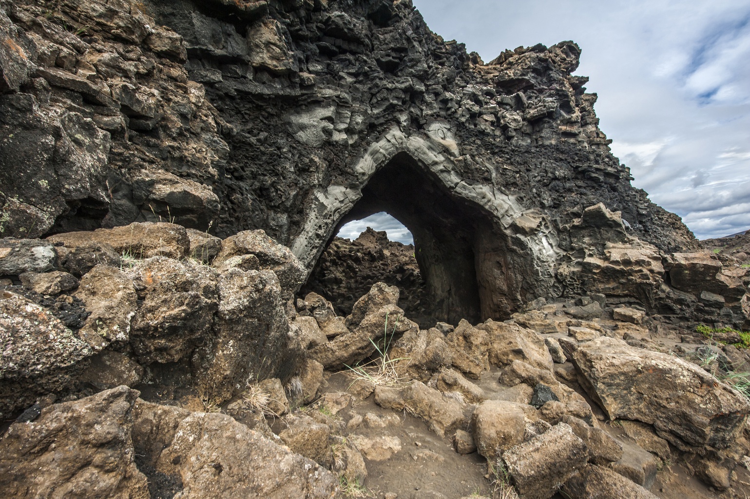Dimmuborgir (Dark Castles) Lava Field