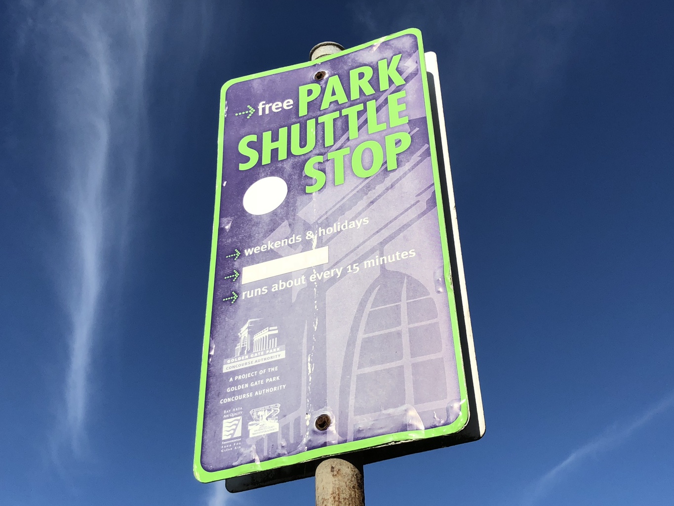 Golden Gate Park Shuttle