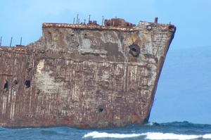 USS YOGN-42 Shipwreck