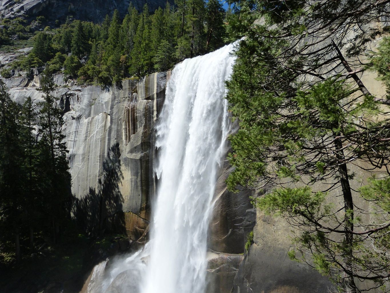 Vernal Falls & Nevada Falls