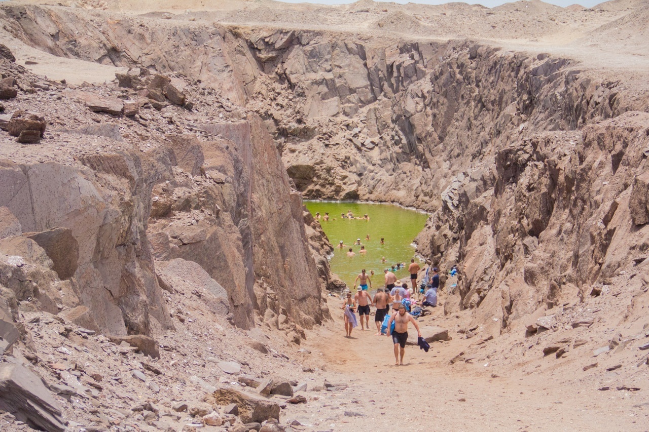 Strathmore South "Dead Sea" Swim Hole