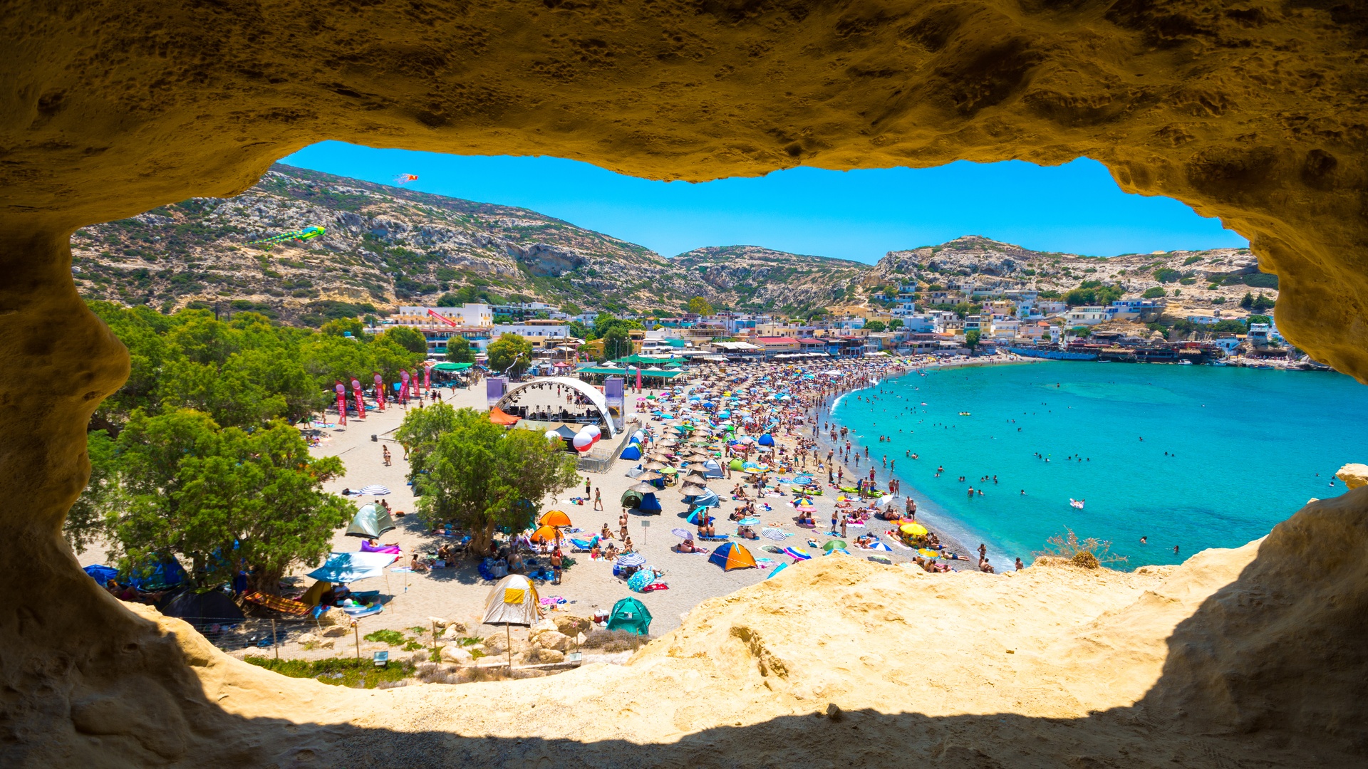 Matala Caves & Beach