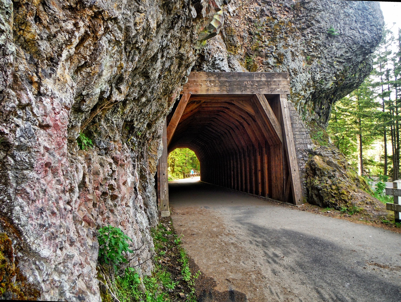 Oneonta Gorge Tunnel