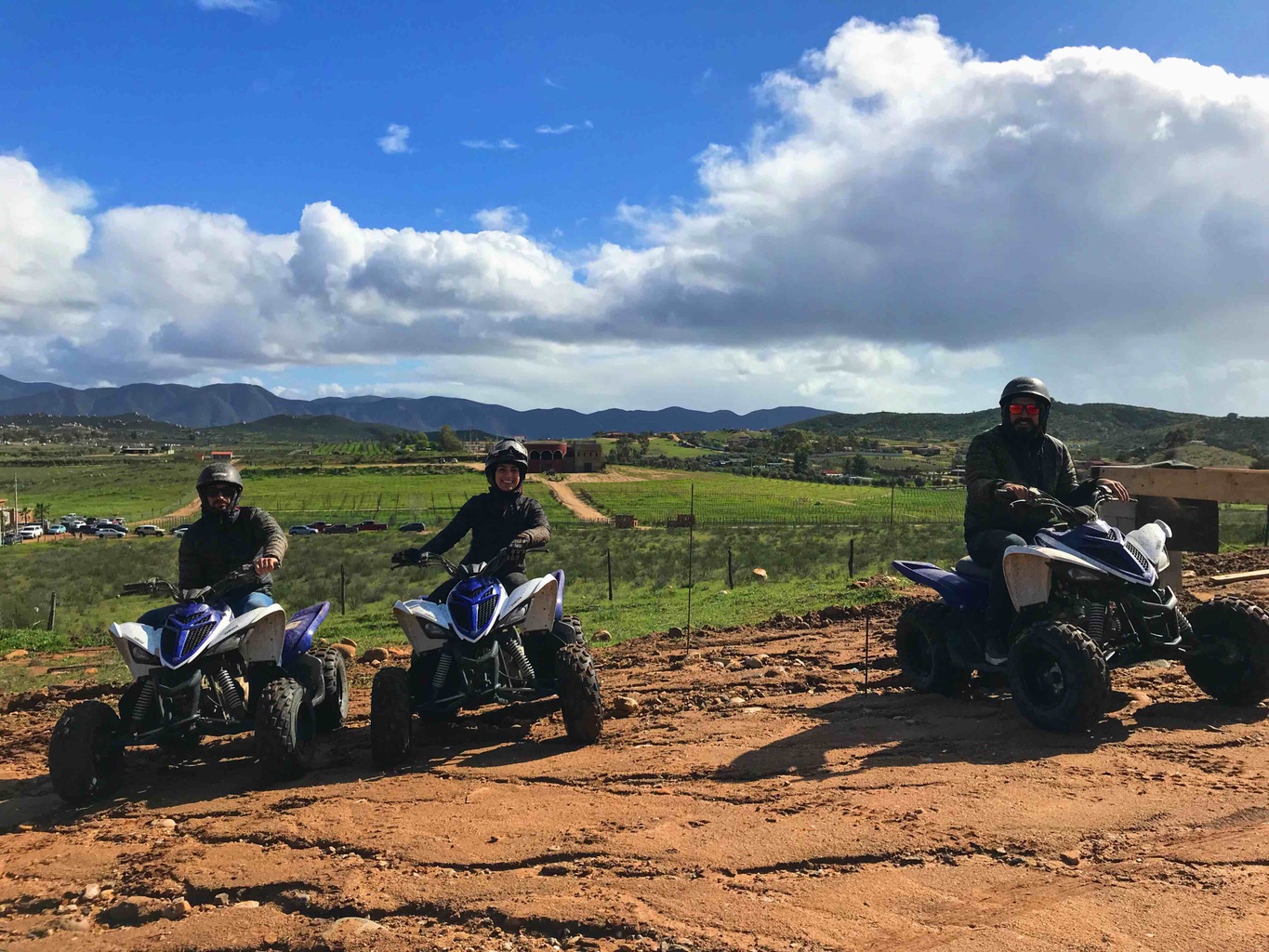 ATVs at Off Road Tours Valle de Guadalupe