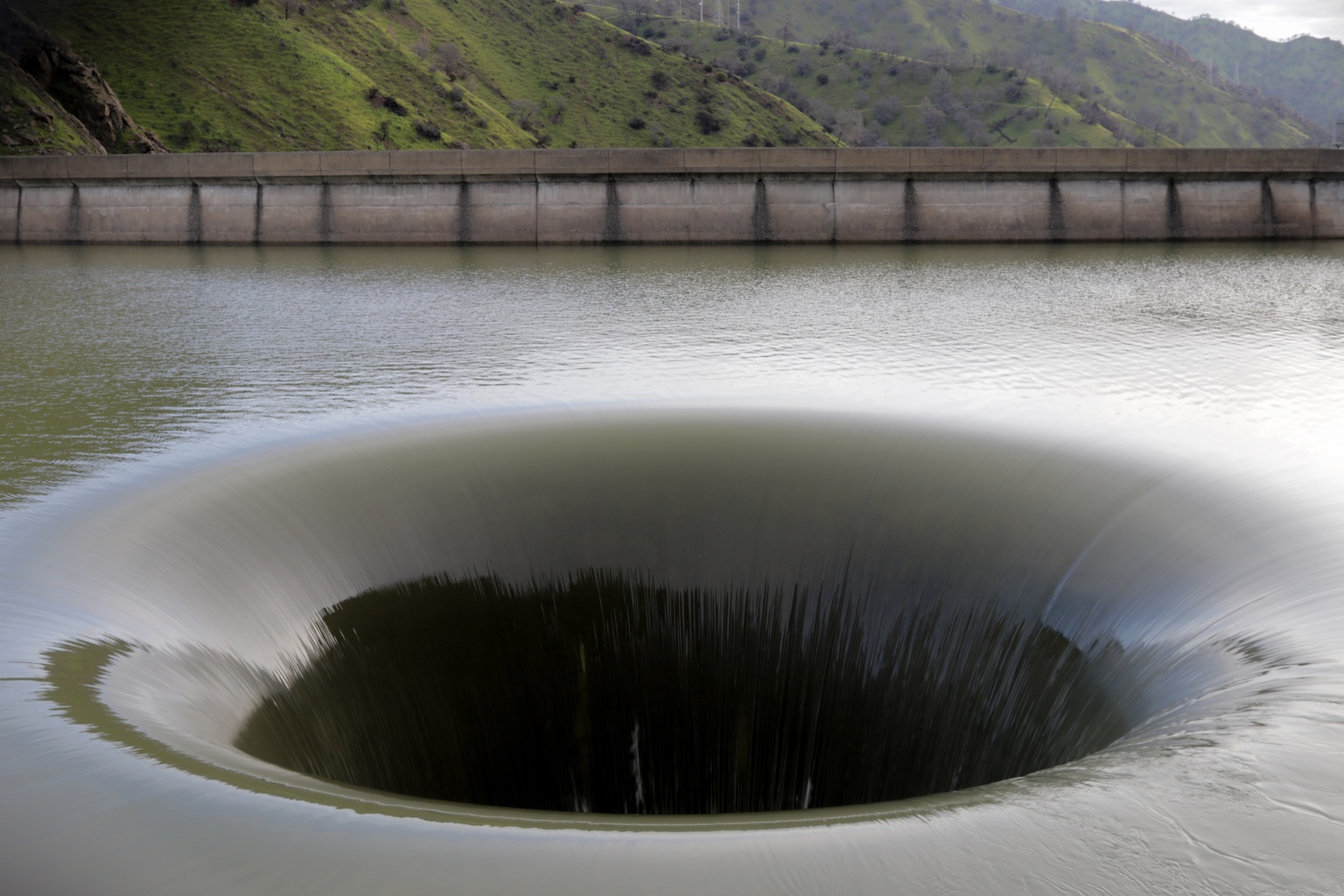 'The Glory Hole' at Monticello Dam