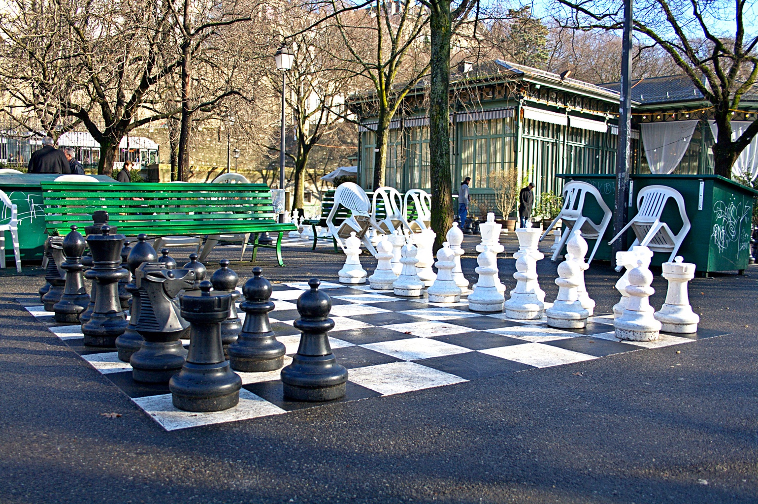 Geneva Giant Chess Boards