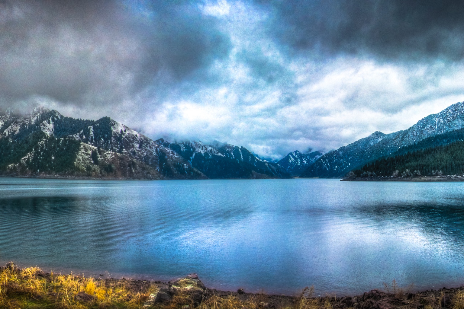 Heavenly Lake of Tianshan