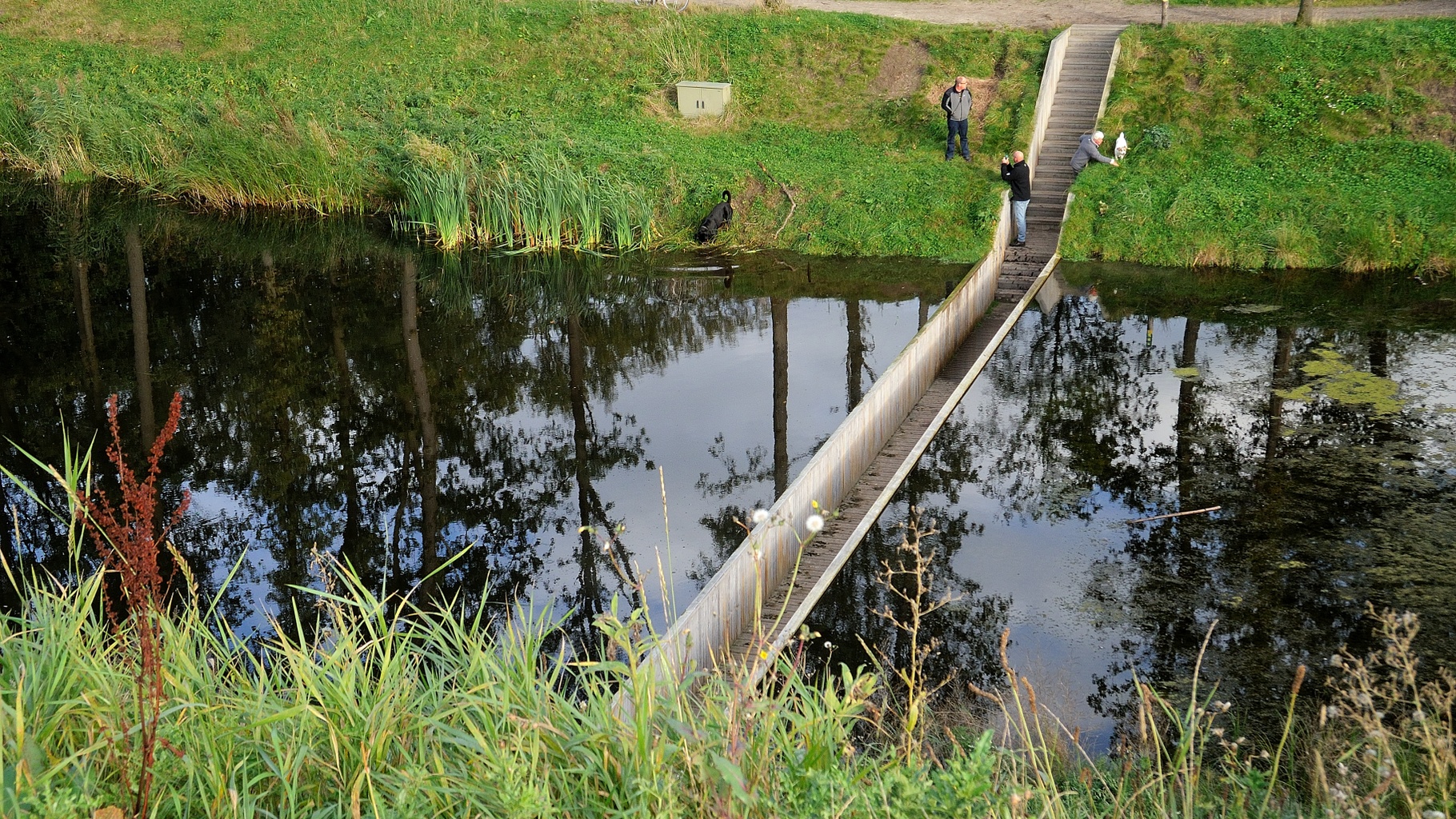 The Moses Bridge at Fort de Roovere