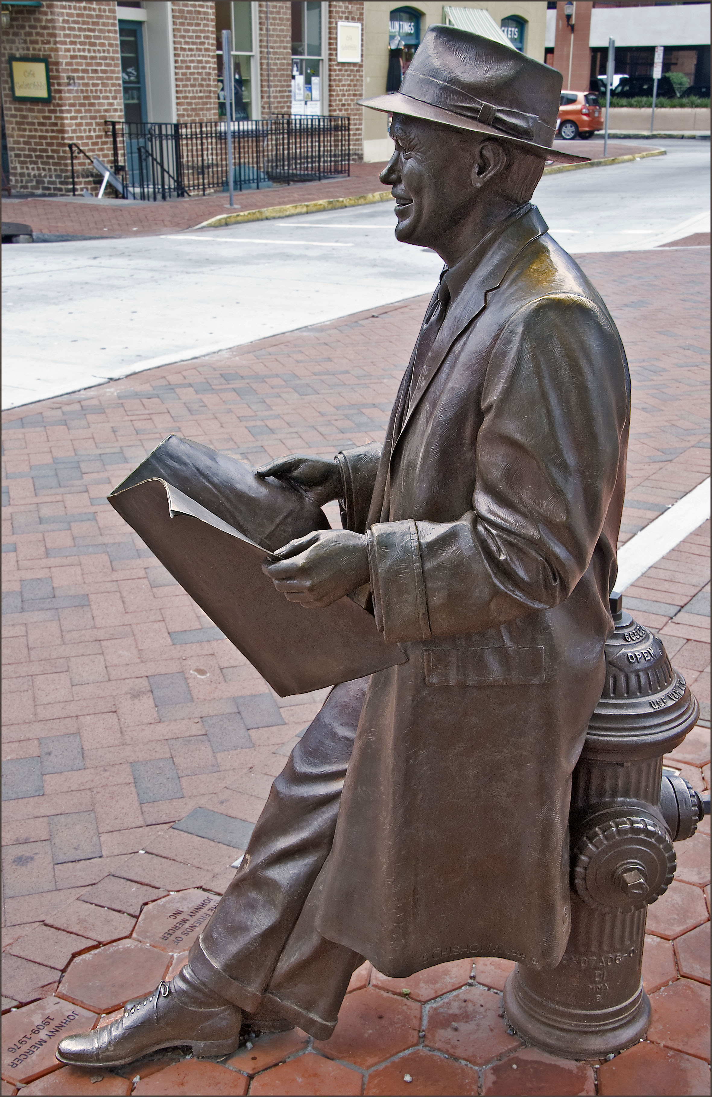 Johnny Mercer Statue